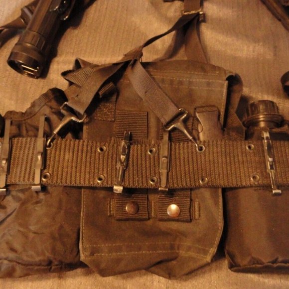 Accessories | Military Black Ops Night Lbe Lbv Load Bearing Vest ...
